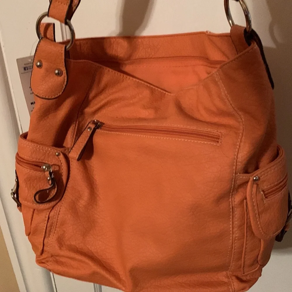 Rosetti | Bags | Nwt Rosetti Orange Shoulder Bag With Braided Handle ...